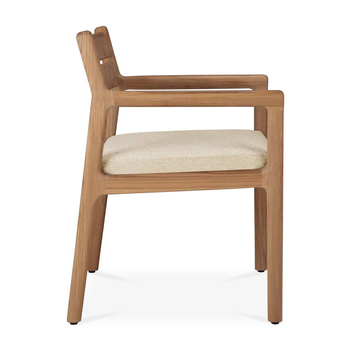 Jack Outdoor Dining Chair - Teak (with armrest) – SOBU