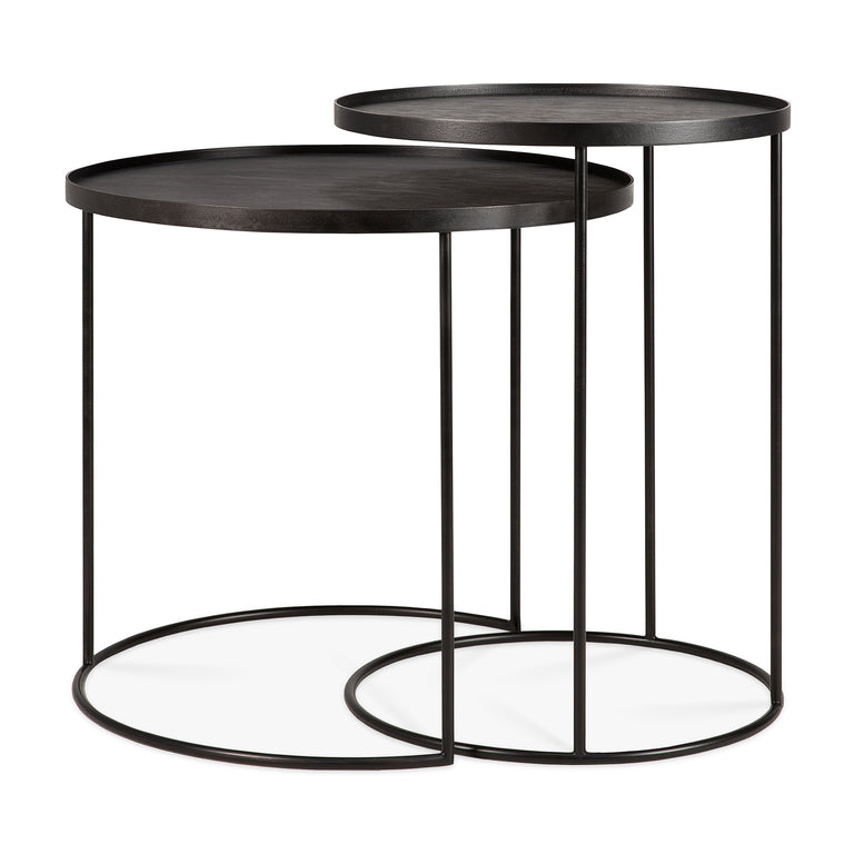 Round Tray Side Table Set - S/L – SOBU