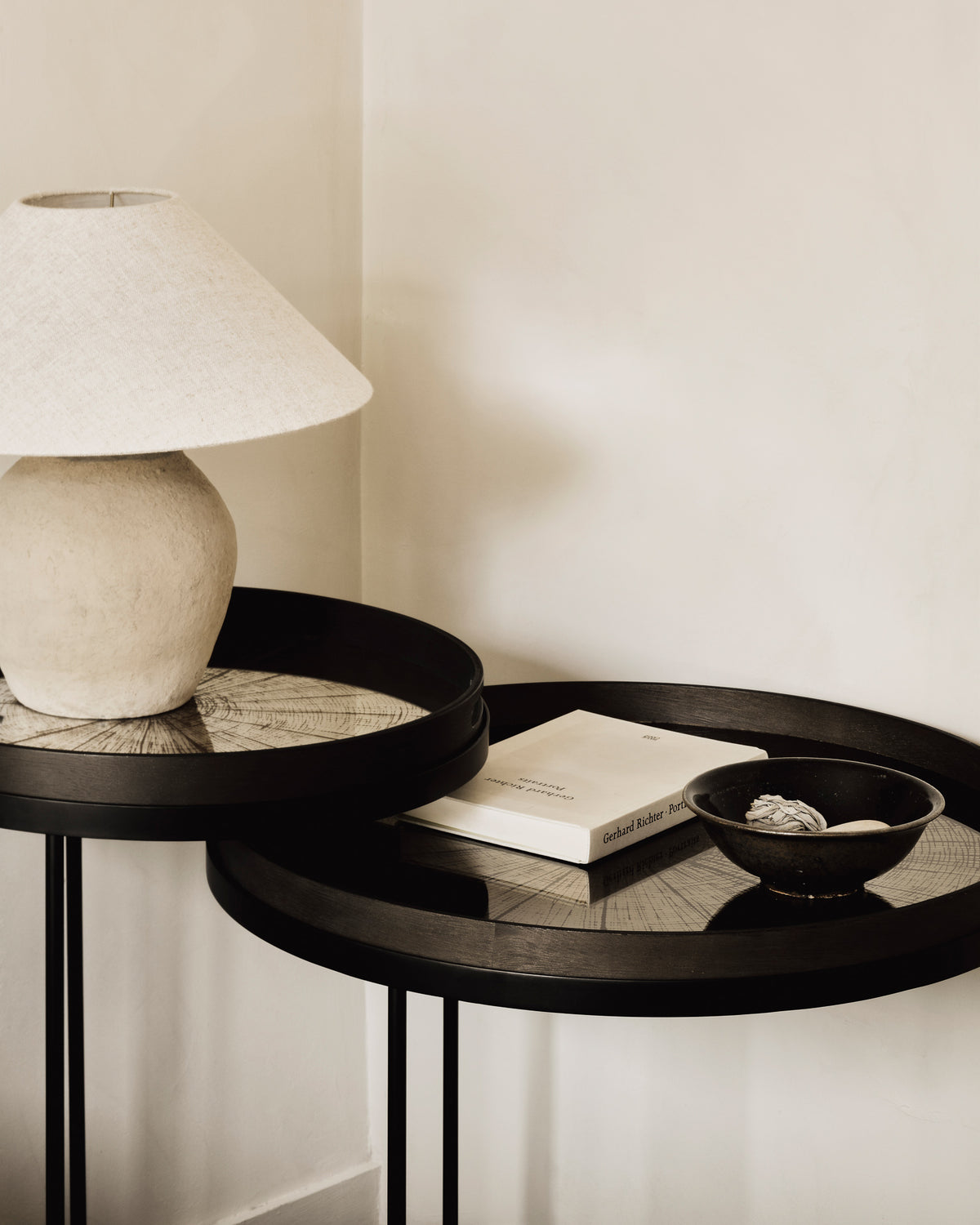 Round Tray Side Table Set - S/L – SOBU