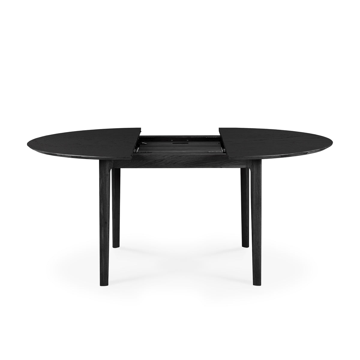 Bok Round Extendable Dining Table - Black – SOBU