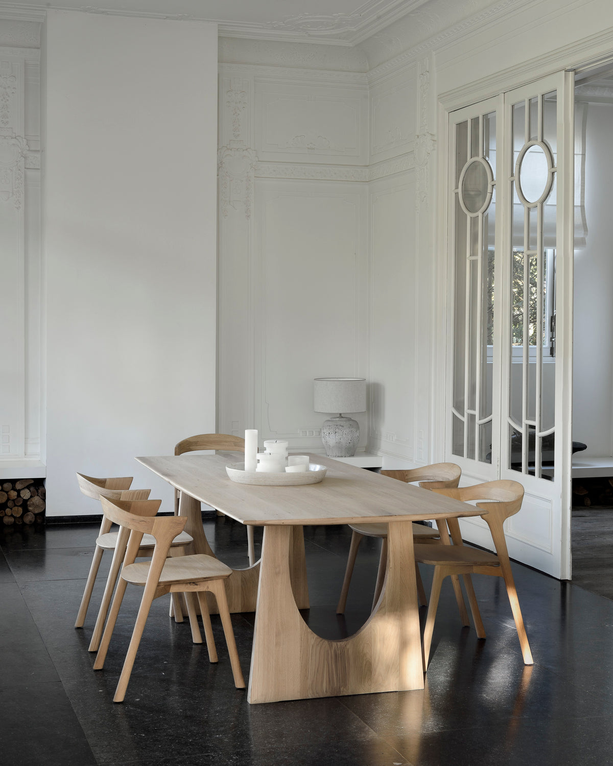 Geometric Dining Table - Oak – SOBU