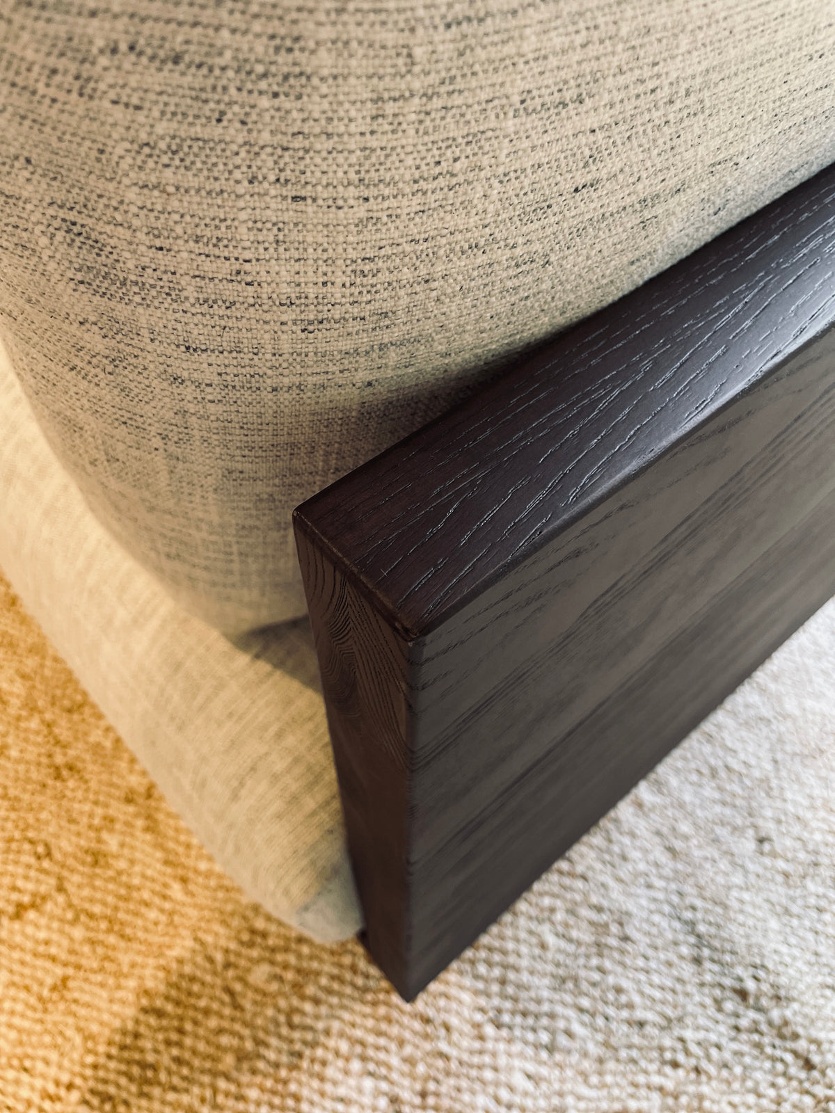Woody Sofa (One Arm) - Espresso Ash and Fog – SOBU