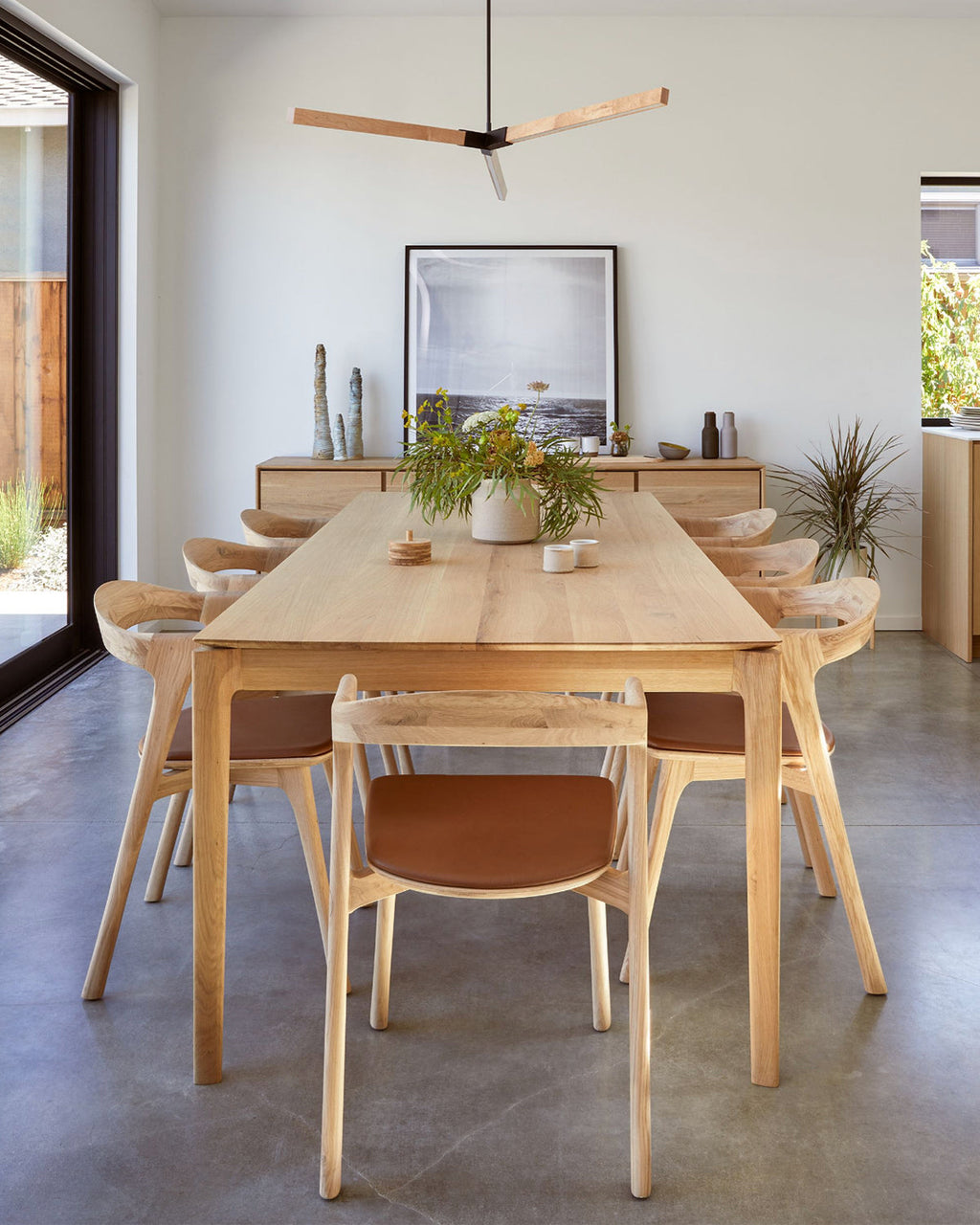 Bok Dining Chair - Oak with Leather – SOBU