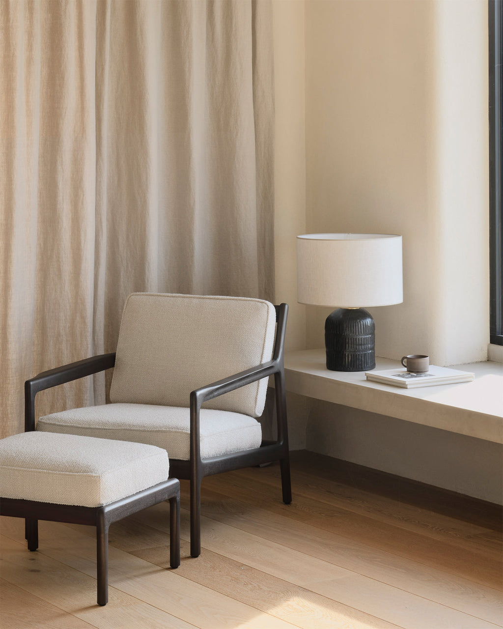 Jack Lounge Chair - Ivory – SOBU