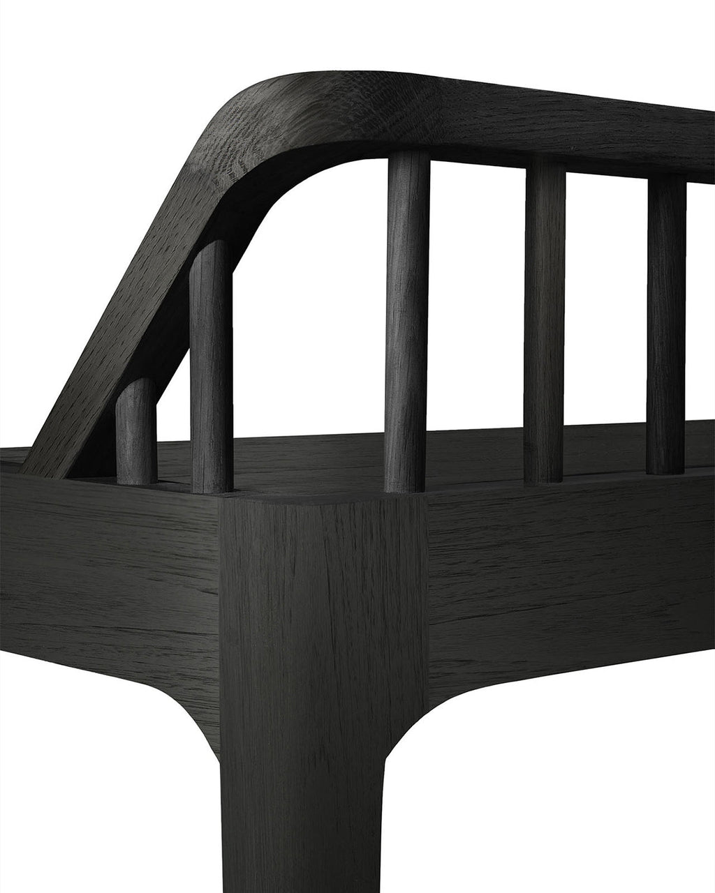 Spindle Bench - Black Oak – SOBU