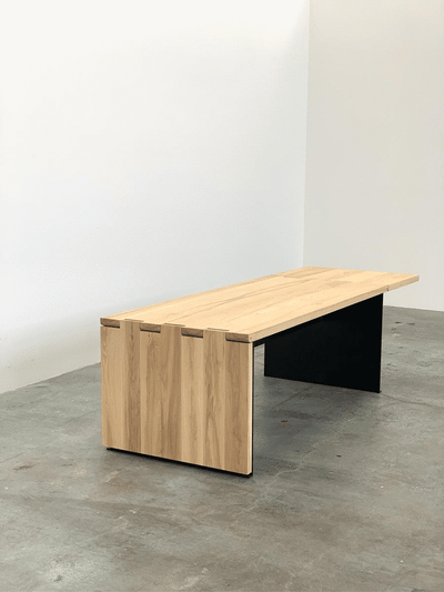 Hinge Extension Dining Table - White Ash – SOBU